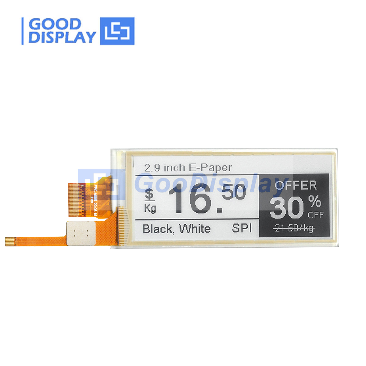 Touch Eink Display 2.9 inch E-paper Display 296x128 Resolution Support ... Touch Eink Display 2.9 inch E-paper Display 296x128 Resolution Support ...